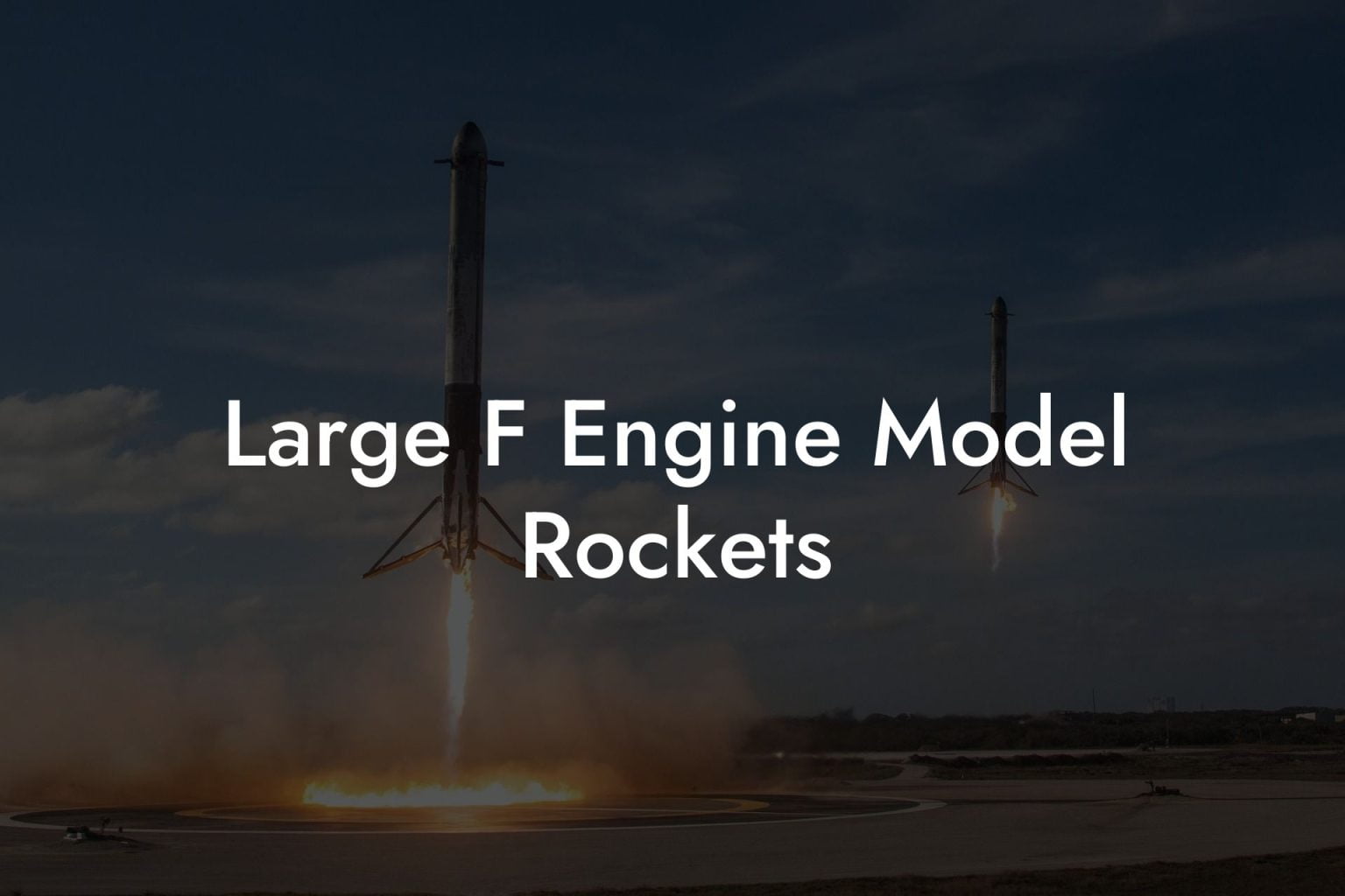 Model Rockets Engine Sizes - Austin Rockets