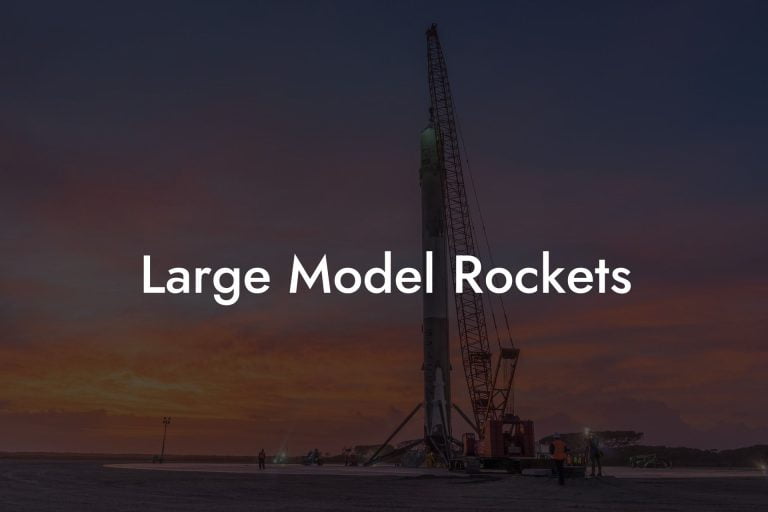 Model Rockets Engines Sizes - Austin Rockets