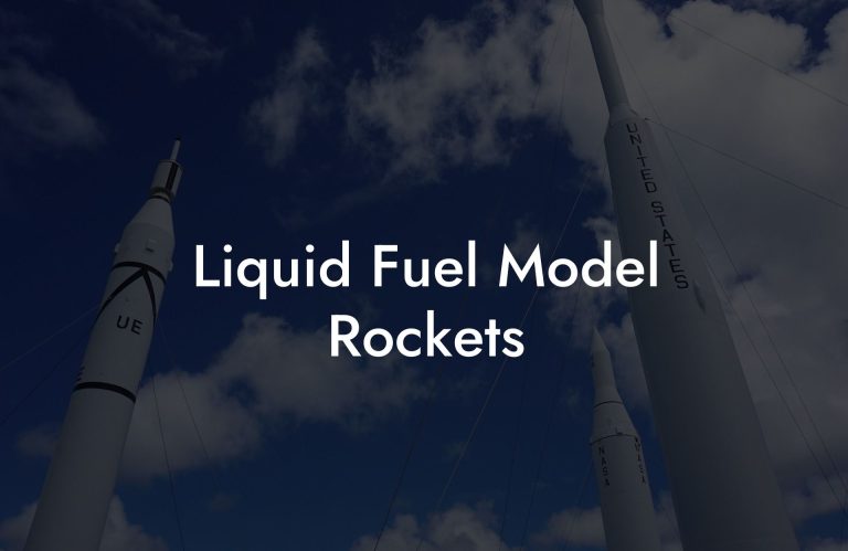 Liquid Fuel Model Rockets - Austin Rockets