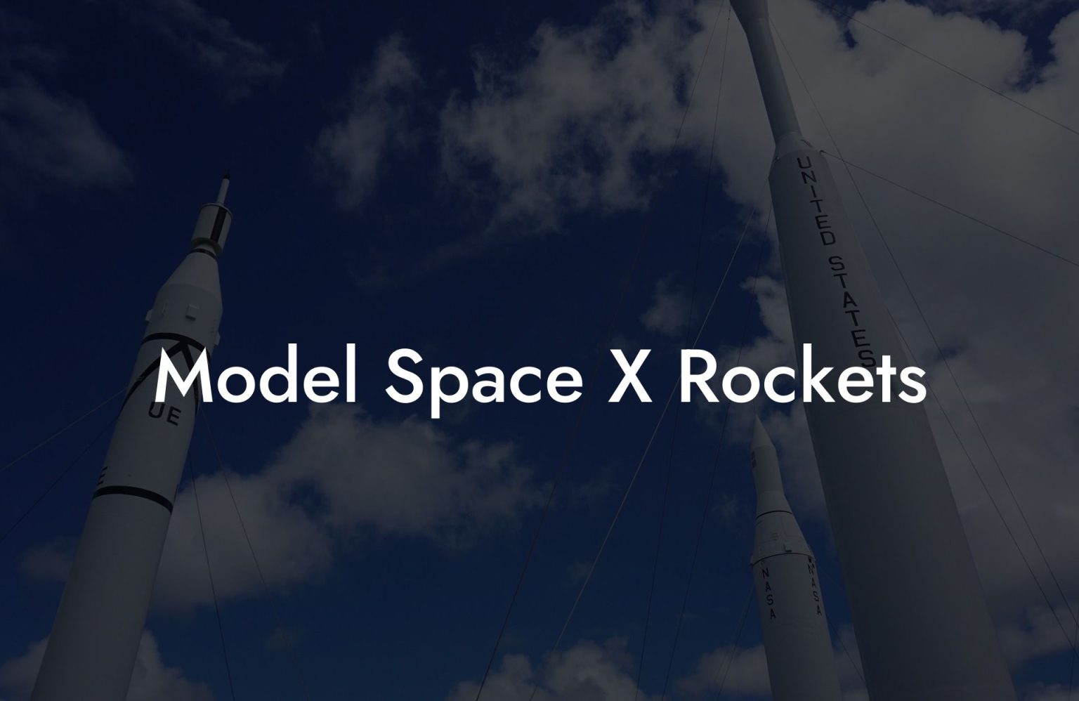 Model Space X Rockets - Austin Rockets