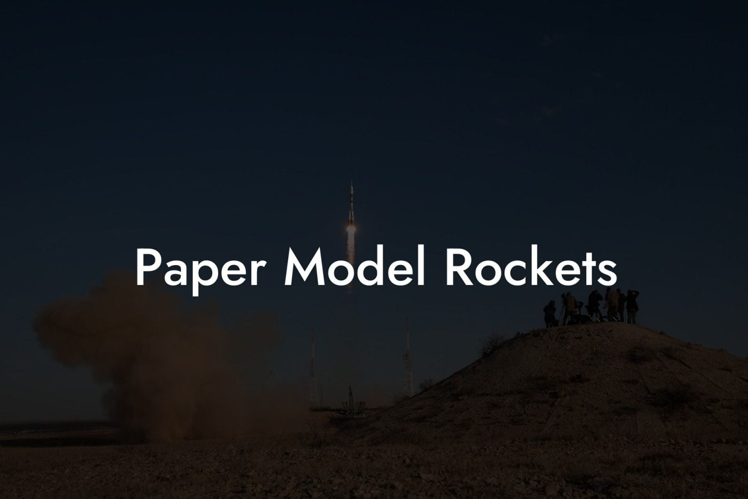 Paper Model Rockets - Austin Rockets