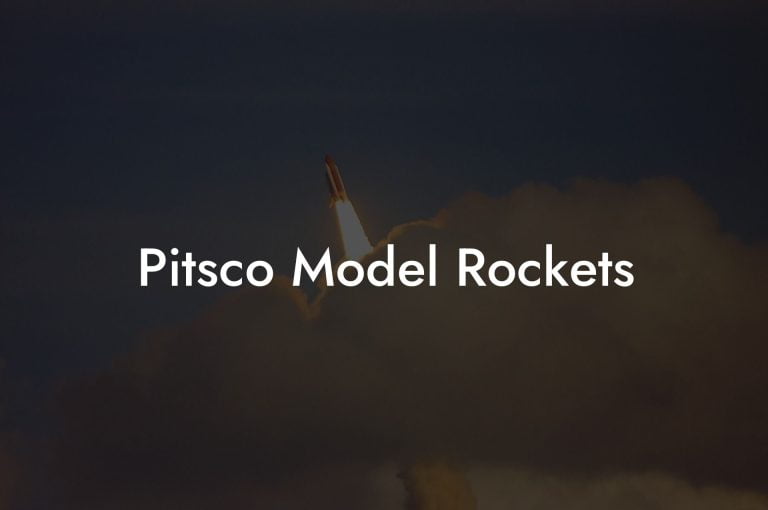 Pitsco Model Rockets - Austin Rockets
