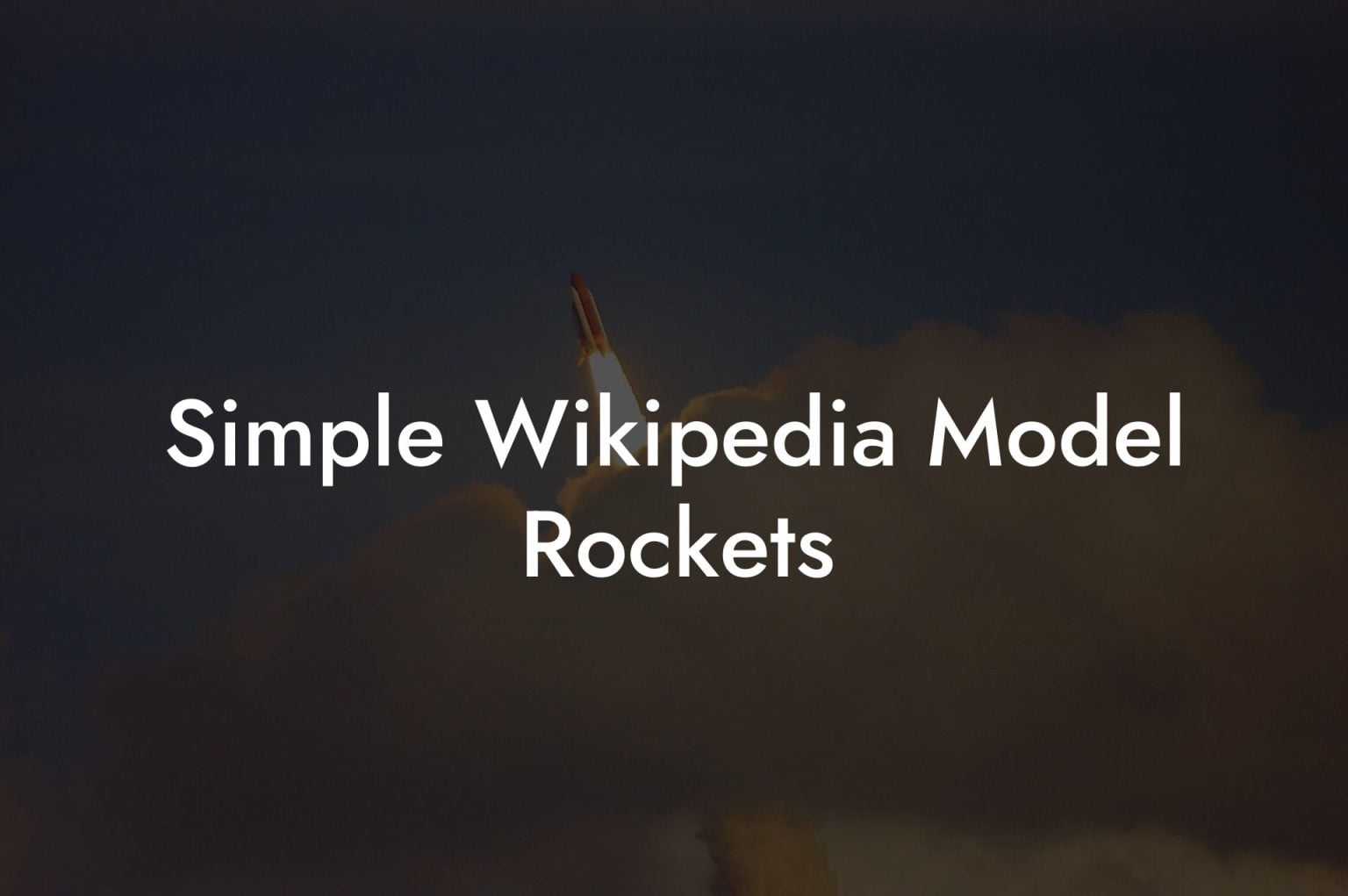 Simple Wikipedia Model Rockets - Austin Rockets