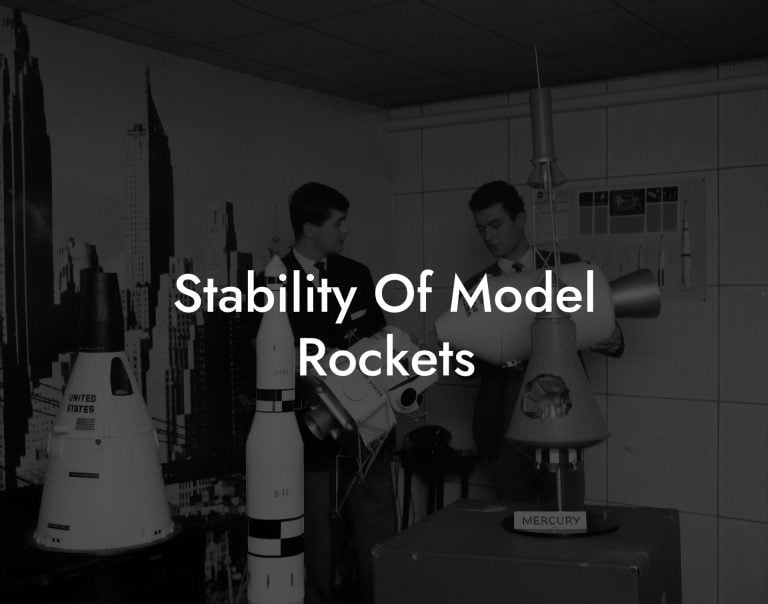 Fin Types On Model Rockets - Austin Rockets