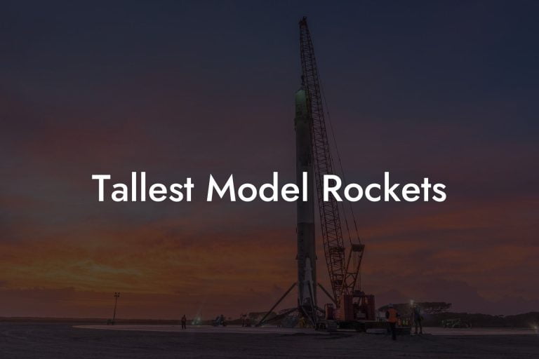 Model Rockets Engines Sizes - Austin Rockets